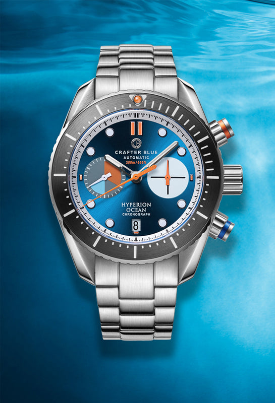 Buy Luxury Watches For Men | Mens Fashion Watches | Crafter Blue